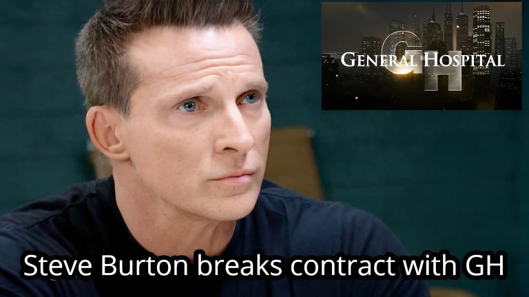 Bombshell News!! Steve Burton Breaks Contract With GH, Surprising ...